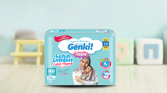 3x Softer and More Absorbent Diapers for Babies & Toddlers | Genki ...